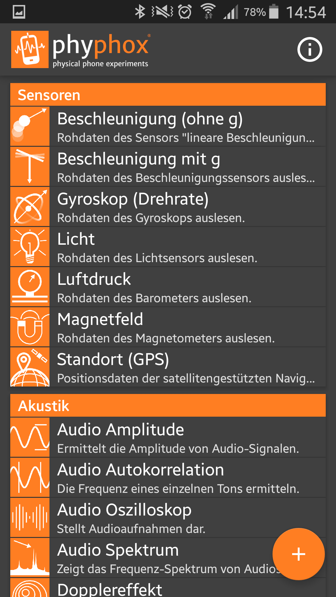 phyphox – Emobilität erfahren
